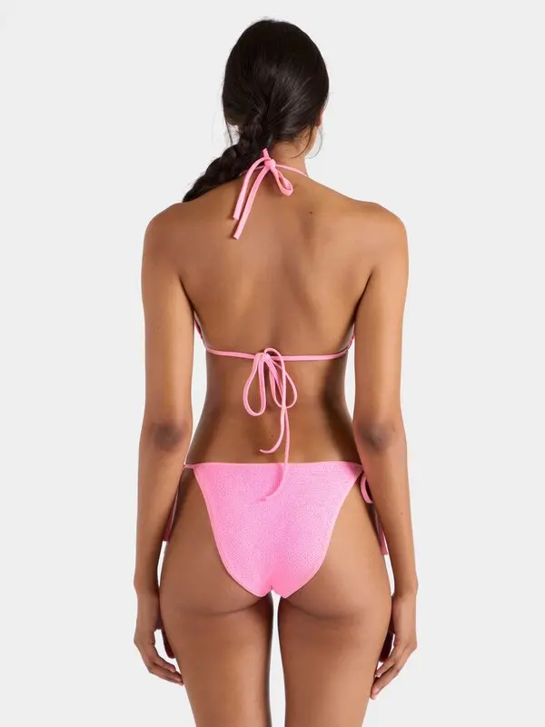 Hunza G Gina Triangle Bikini - Bubblegum