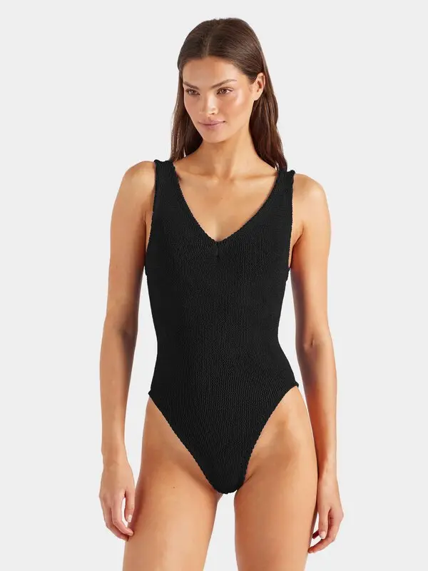 Hunza G Sadie One-piece Swimsuit - Black
