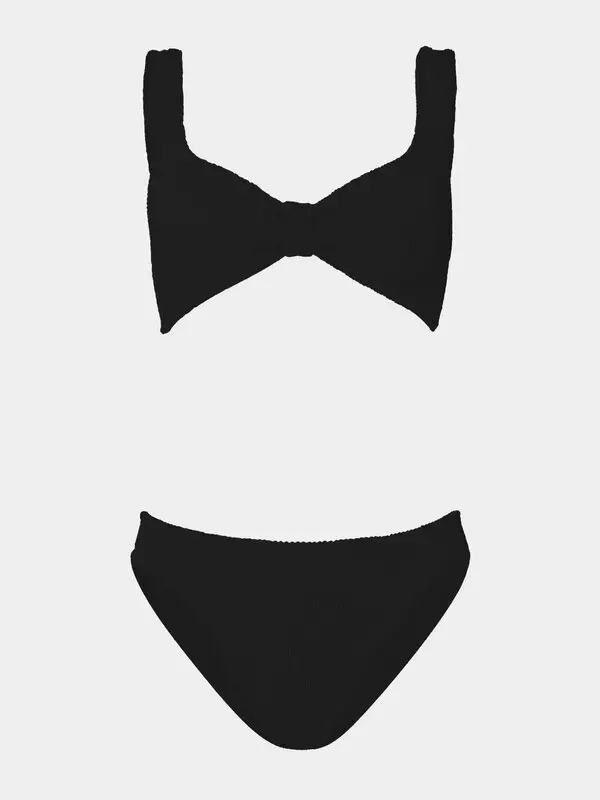 Hunza G Bonnie Bikini - Black