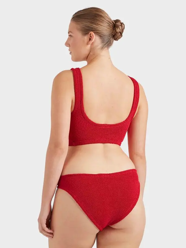Hunza G Coverage Juno Two-piece Swimsuit - Red