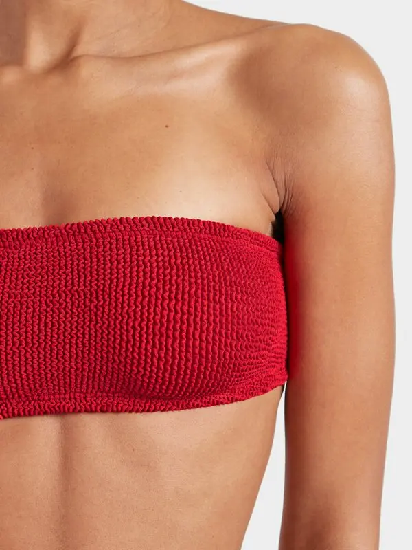 Hunza G Bandeau Bikini Top