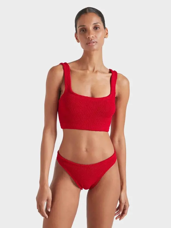 Hunza G Coverage Xandra Bikini - Red