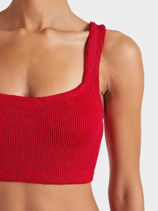 Hunza G Coverage Xandra Bikini - Red
