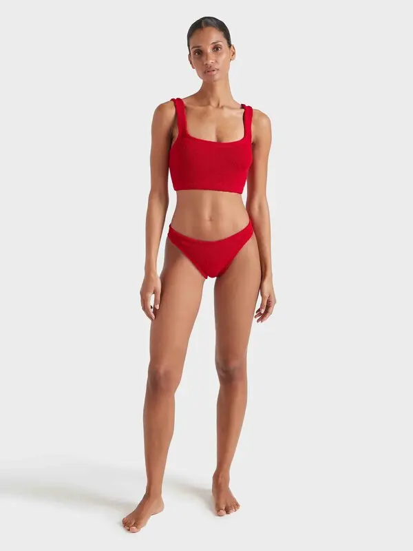 Hunza G Coverage Xandra Bikini - Red
