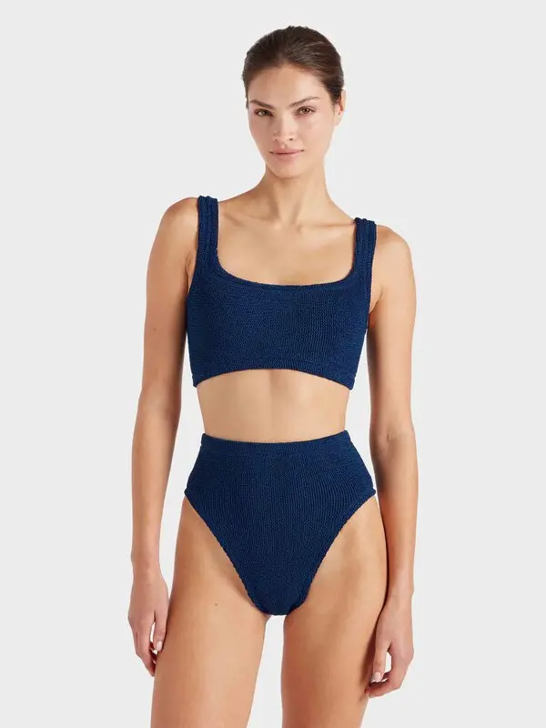 Hunza G Patricia Two-piece Bikini - Navy
