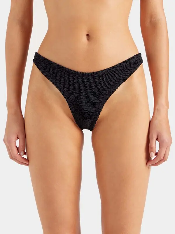 Hunza G Brazilian Bikini Bottom - Black