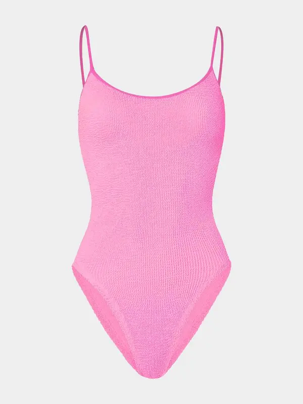 Hunza G Pamela Swimsuit - Bubblegum