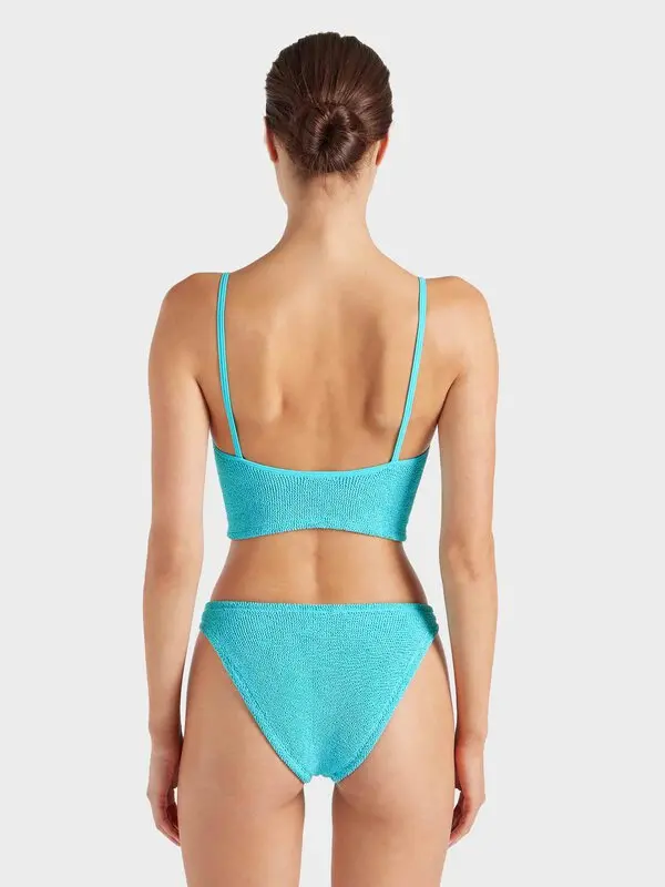 Hunza G Strap Bikini - Aqua