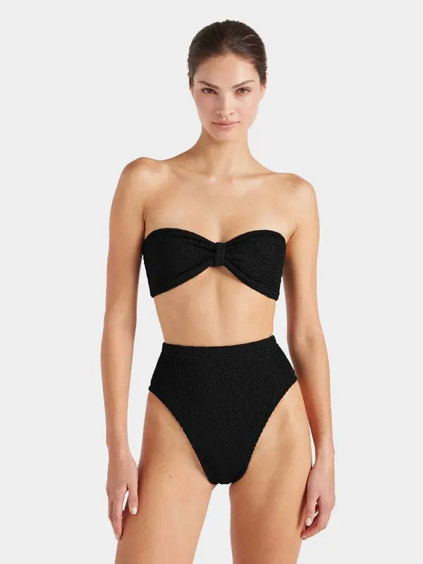 Hunza G Ruby Two Piece Bikini - Black