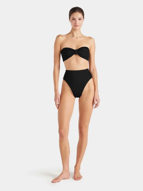 Hunza G Ruby Two Piece Bikini - Black