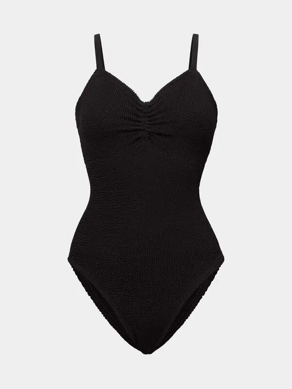 Hunza G Post-mastectomy One Piece Swimsuit - Black