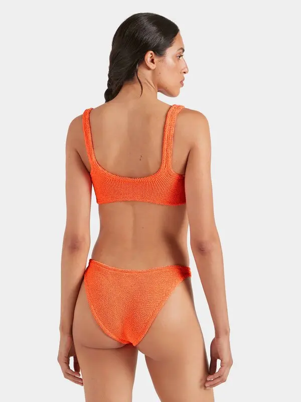 Hunza G Xandra Two-piece Bikini Set - Orange