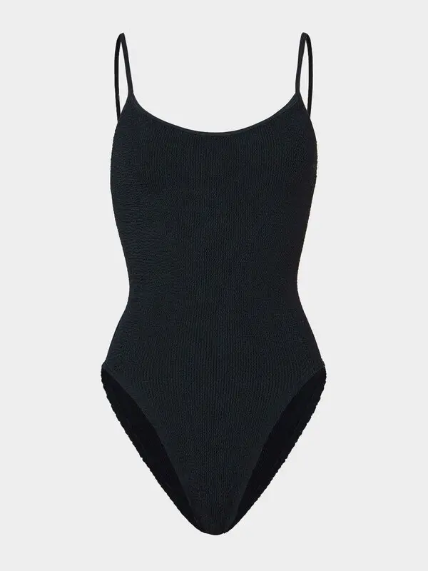 Hunza G Pamela One Piece Swimsuit - Black
