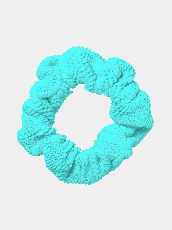 Hunza G Scrunchie - Aqua