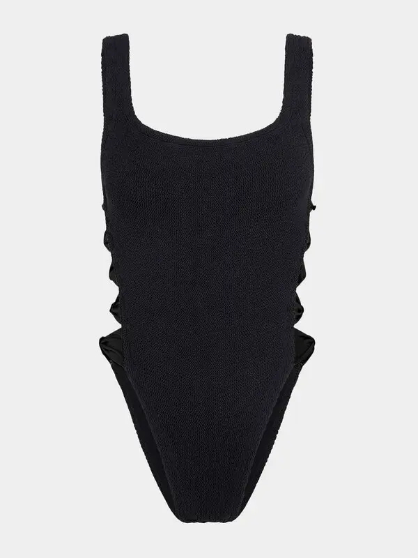 Hunza G Tiffany One Piece Swimsuit - Black