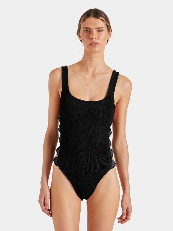 Hunza G Tiffany One Piece Swimsuit - Black