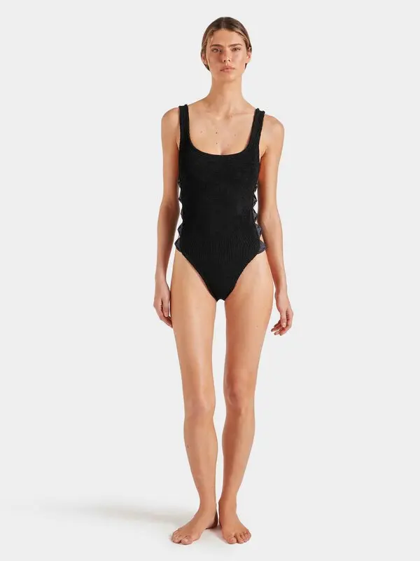 Hunza G Tiffany One Piece Swimsuit - Black
