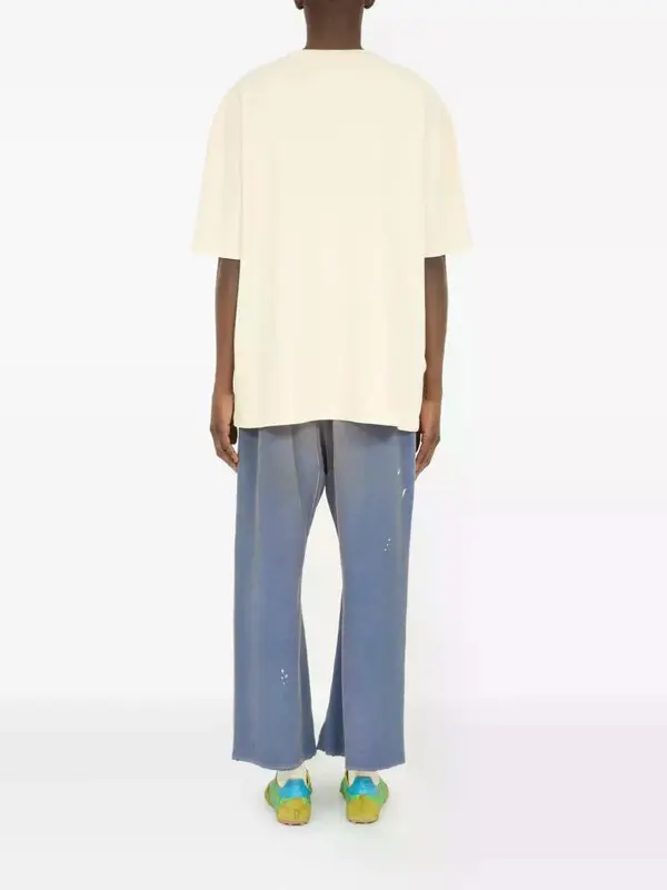 MAISON MARGIELA Logo-print T-shirt - Neutrals