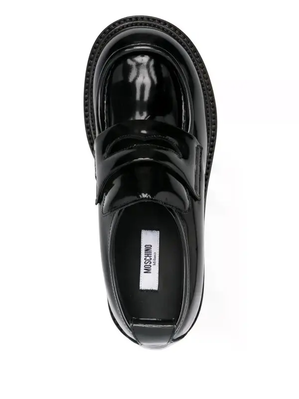 Moschino Patent-leather Loafers