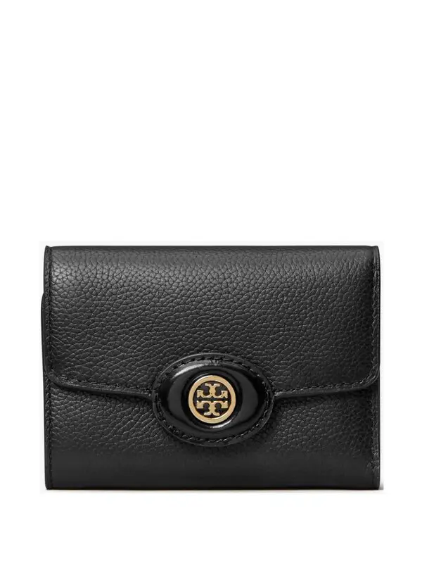 Tory Burch Robinson Wallet - Black