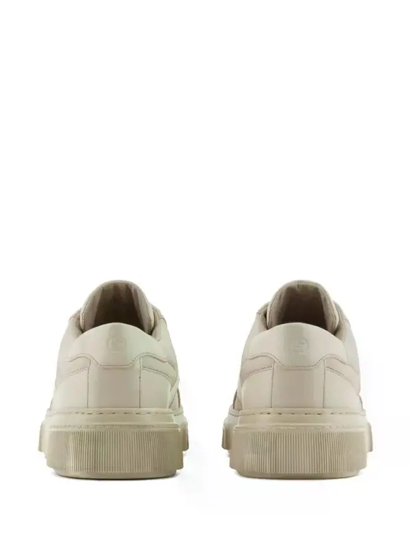 Giorgio Armani Panelled Sneakers - Neutrals