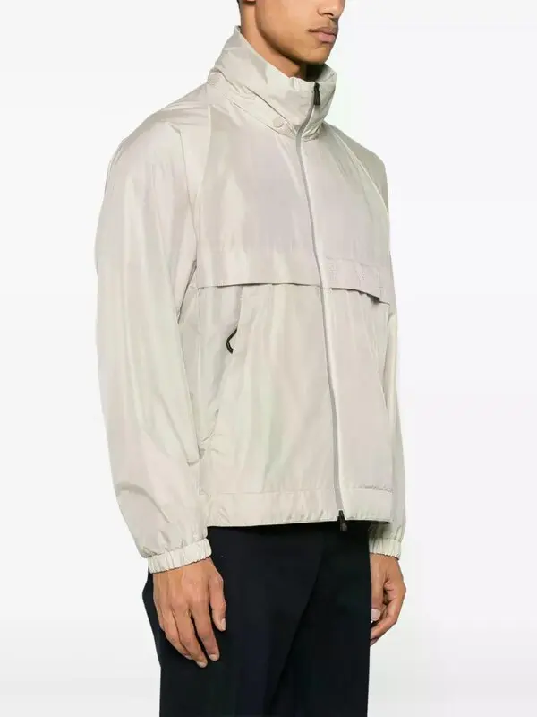 Moncler Negara Zip Jacket - Neutrals