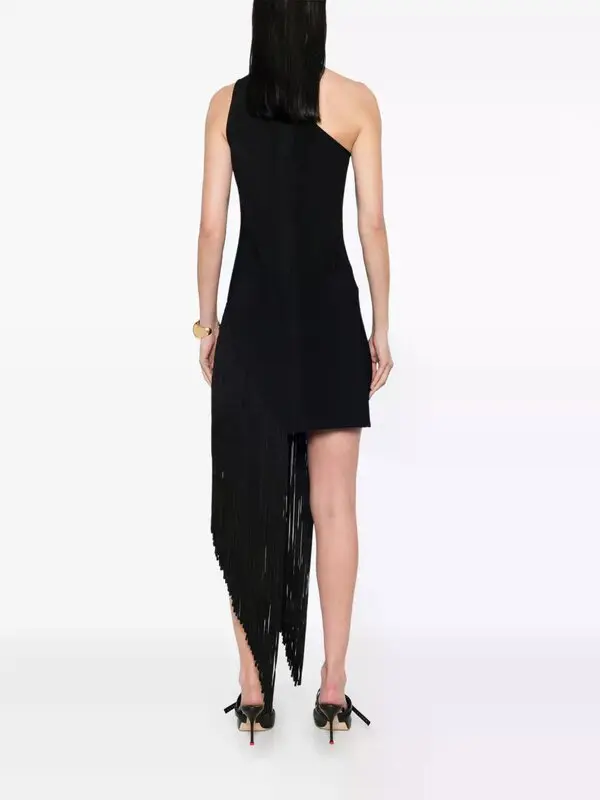 David Koma Fringed Mini Dress