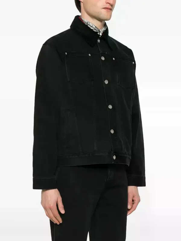 Drole De Monsieur Denim Jacket - Black