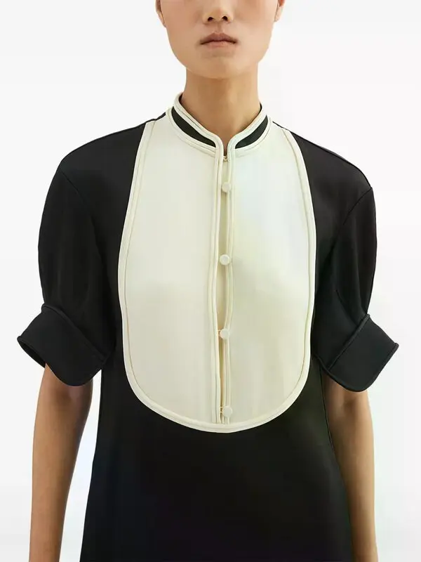 JIL SANDER Bib-collar Mini Dress