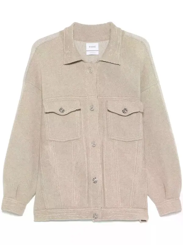 BARRIE Panelled Cardigan
