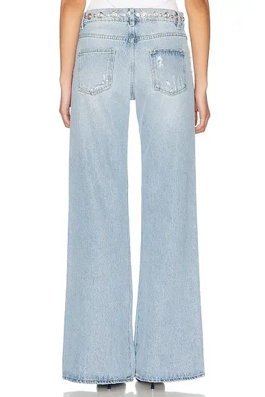 Coperni Studded Wide Leg Jeans