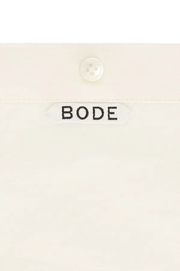 BODE Garden Party Pillowcases In Cream