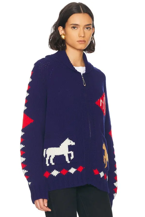 BODE Diamond Corral Cardigan