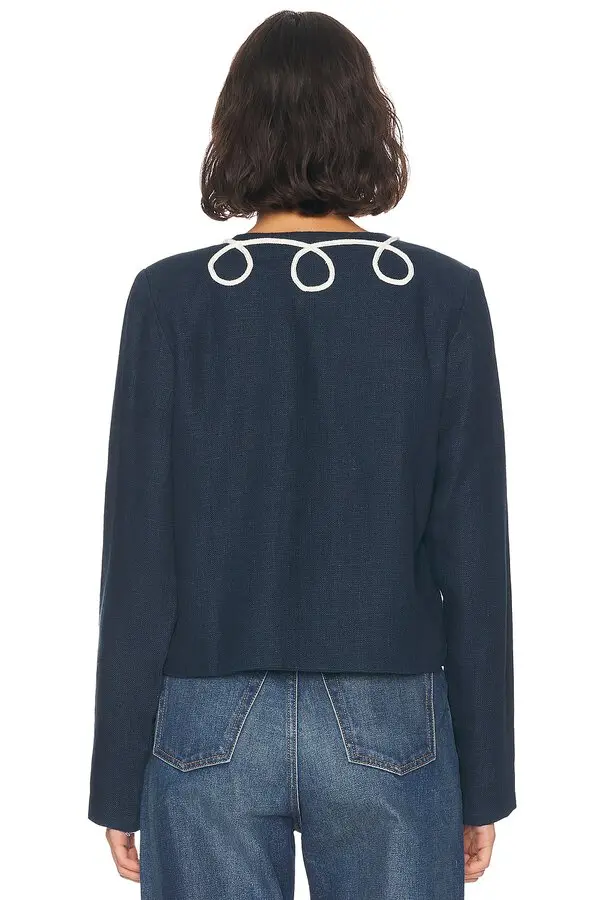 SKALL STUDIO Pearl Jacket - Navy Eclipse