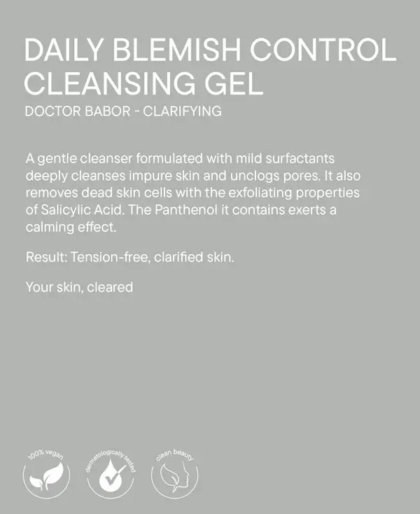 BABOR Daily Blemish Control Cleansing Gel