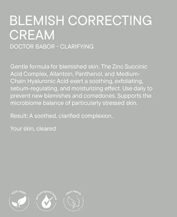 BABOR Blemish Correcting Cream