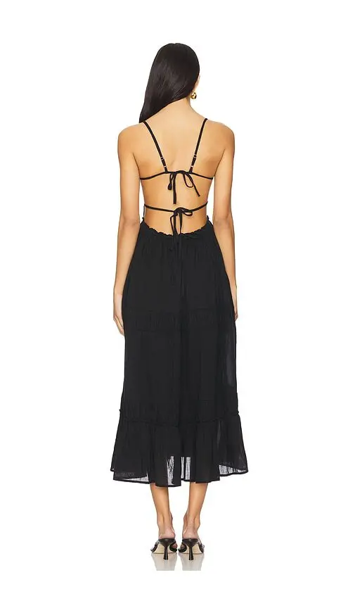 sachin and babi light blue dress Mariani Backless Maxi Dress Black main image 1