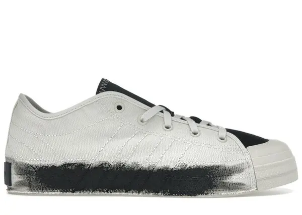 Adidas Y-3 Nizza Lo Sneakers - Talc/black