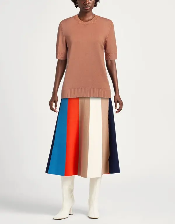 CIRCOLO 1901 Virgin Wool Short Sleeve Sweater