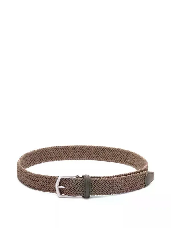 Anderson's Braided Belt - Brown