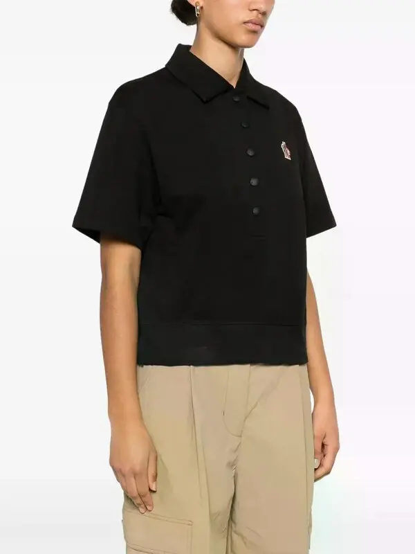 Moncler Logo-patch Polo Shirt