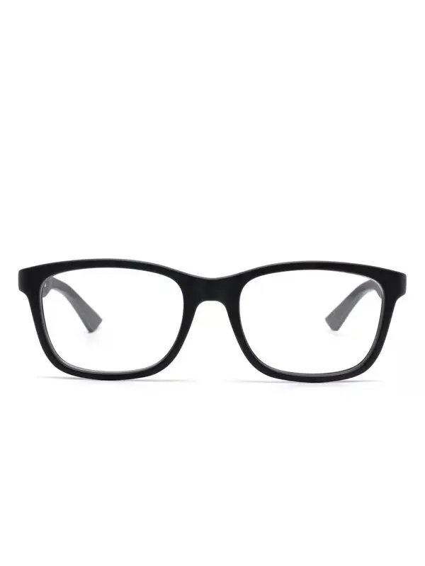 Montblanc Square-frame Eyeglasses - Black