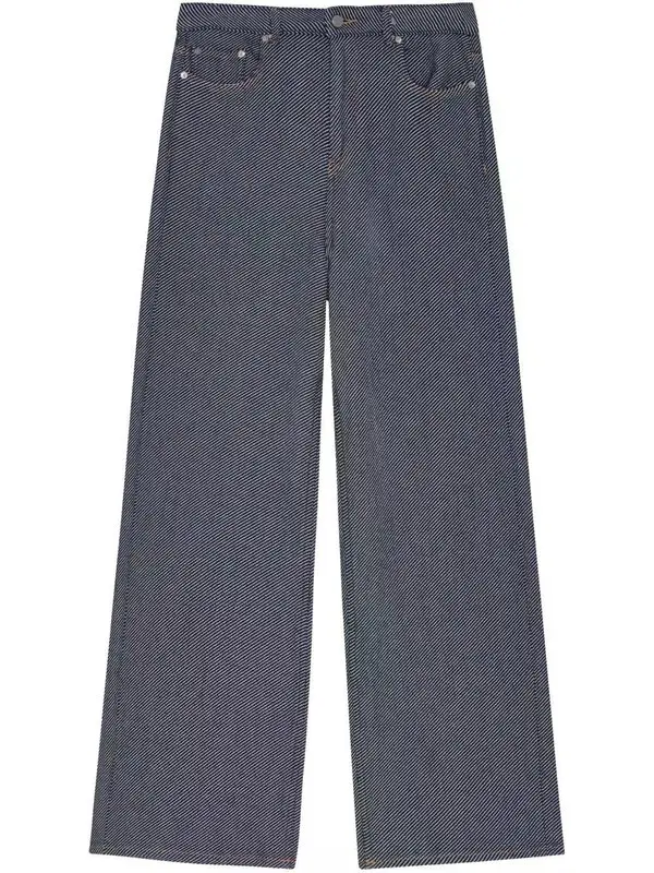 GANNI Wide-leg Jeans