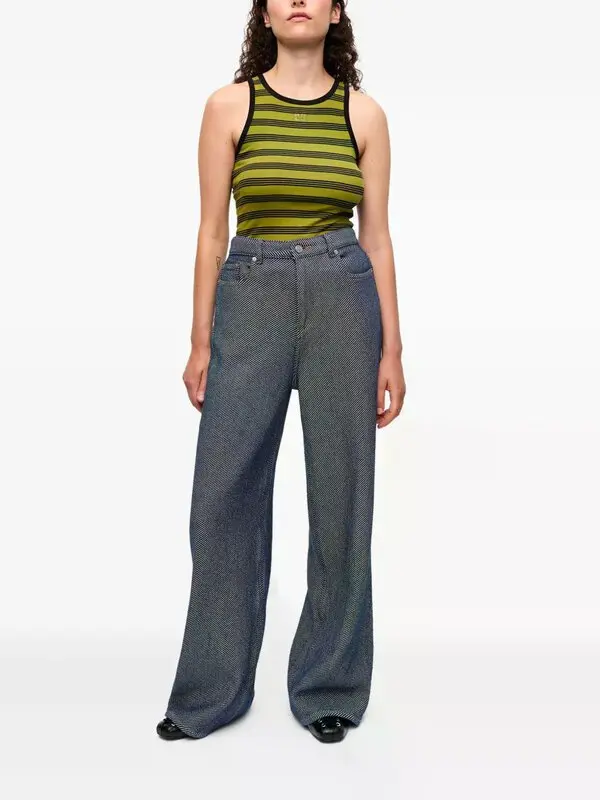 GANNI Wide-leg Jeans