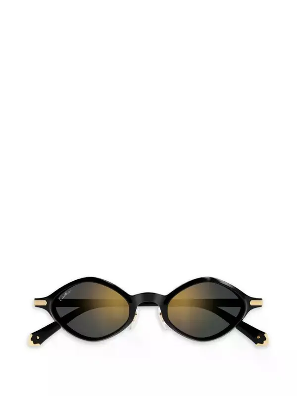 CARTIER Round-frame Sunglasses - Black