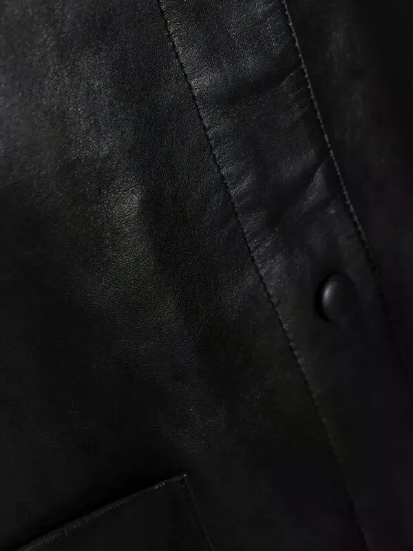 Officine Générale Patch-pocket Leather Jacket