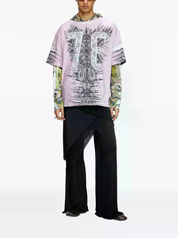 DIESEL® Bandana-print T-shirt