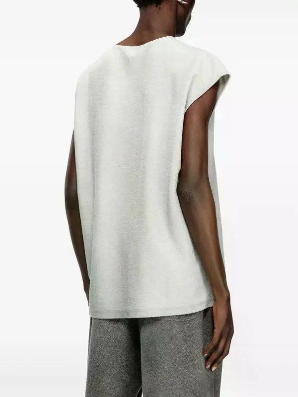 DIESEL® S-rub-sl Ripped-detailing T-shirt