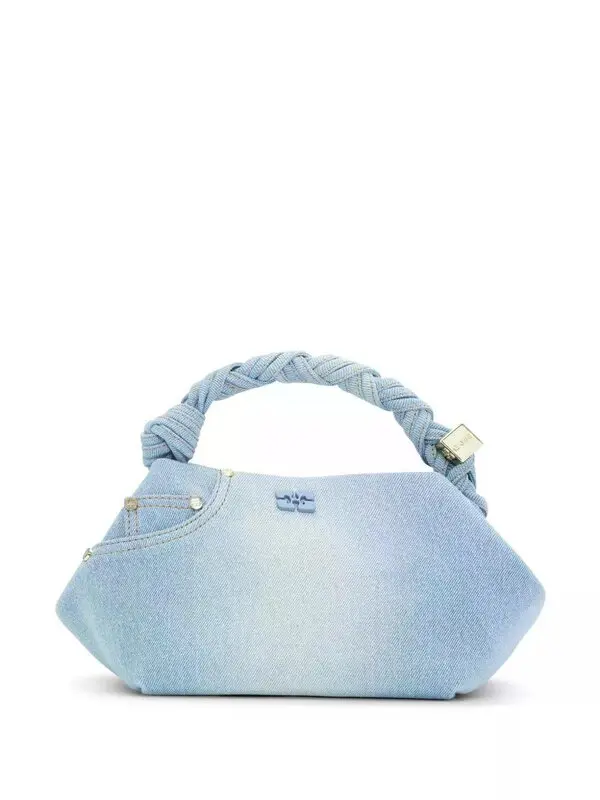 GANNI Small Denim Cross Body Bag