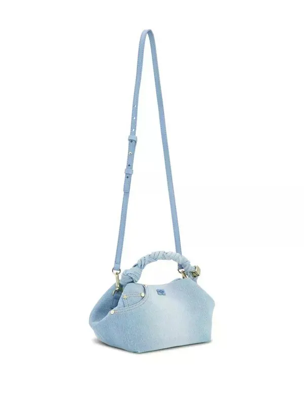 GANNI Small Denim Cross Body Bag
